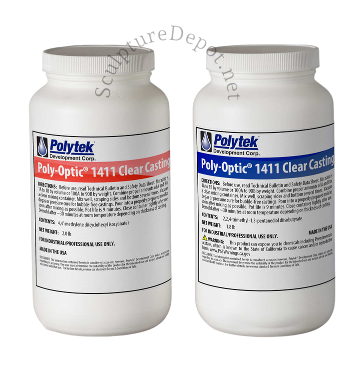 Poly Optic- Clear Casting Resin – Sculpture Depot