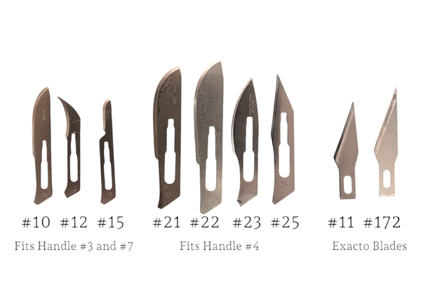 Scalpel Blades – Sculpture Depot